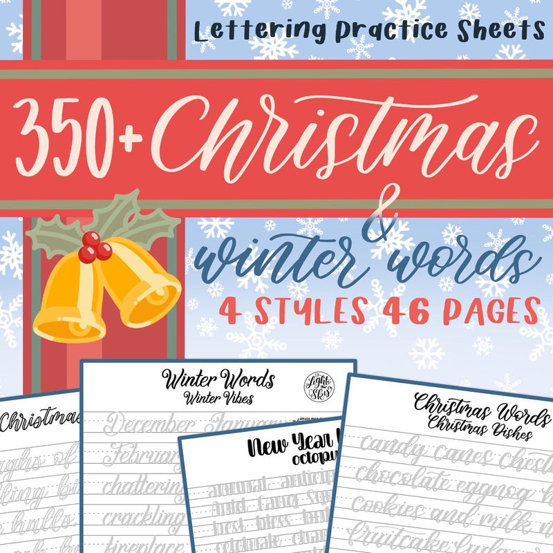 Christmas Party Lettering - Etsy