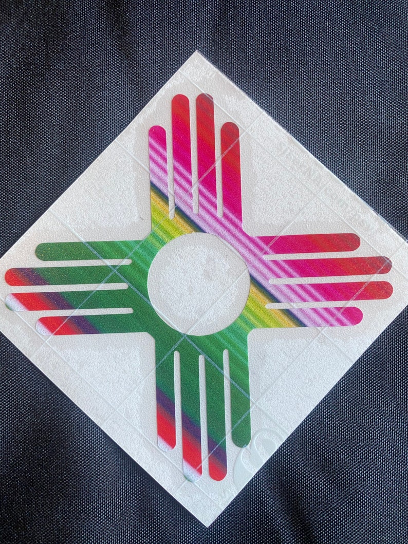 X2 Zia Symbol Sticker Decal - Etsy