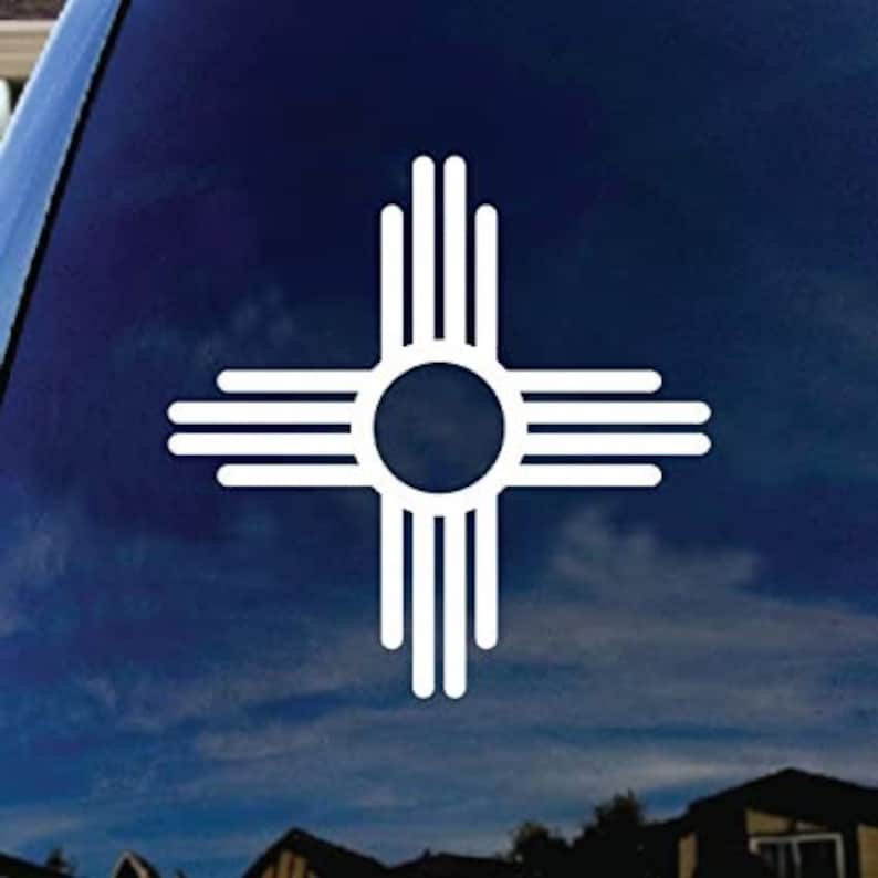 X2 Zia Symbol Sticker Decal - Etsy