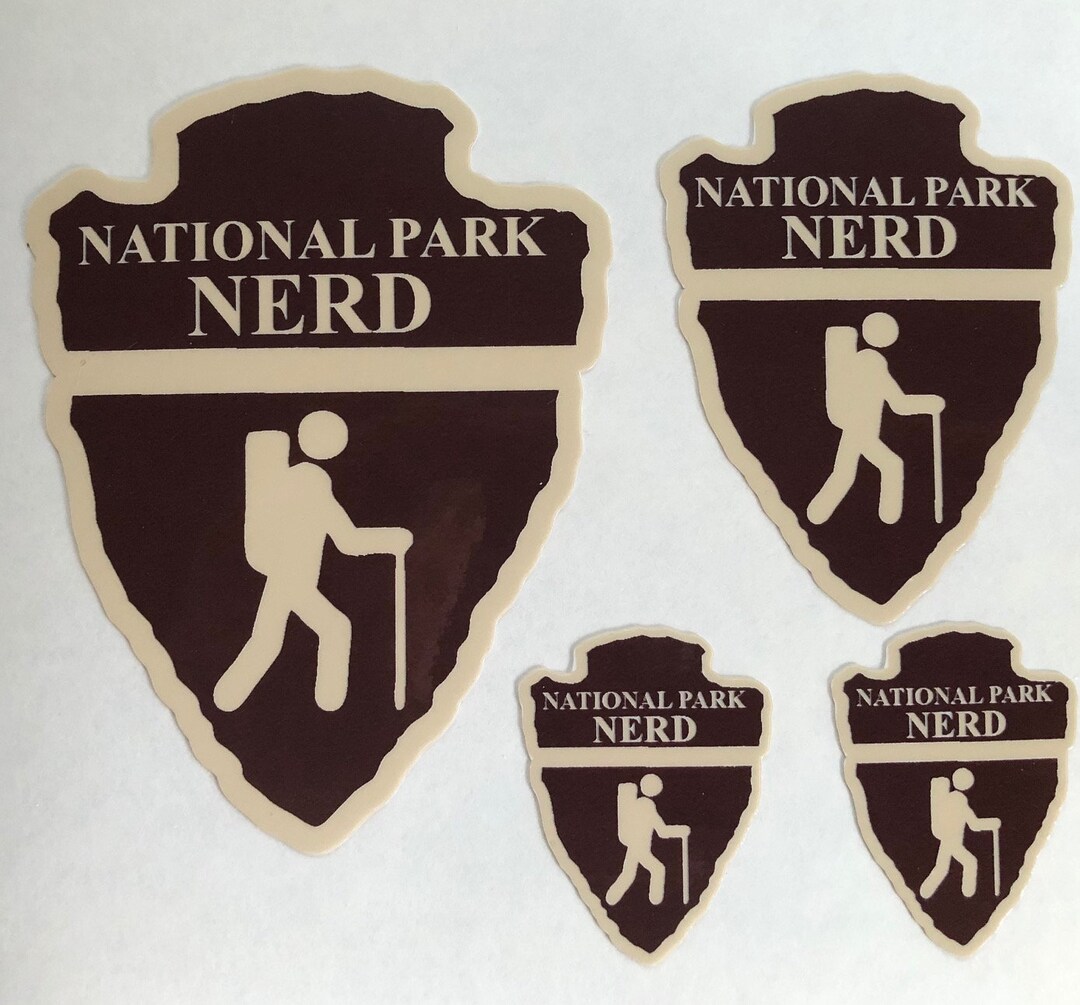 NATIONAL PARK NERD Decal Set - Arrowhead - Etsy
