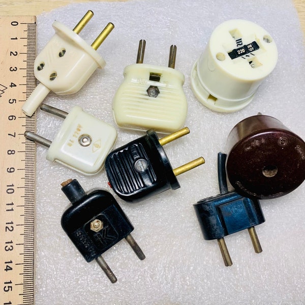 Bakelite Electrical Plug - Etsy