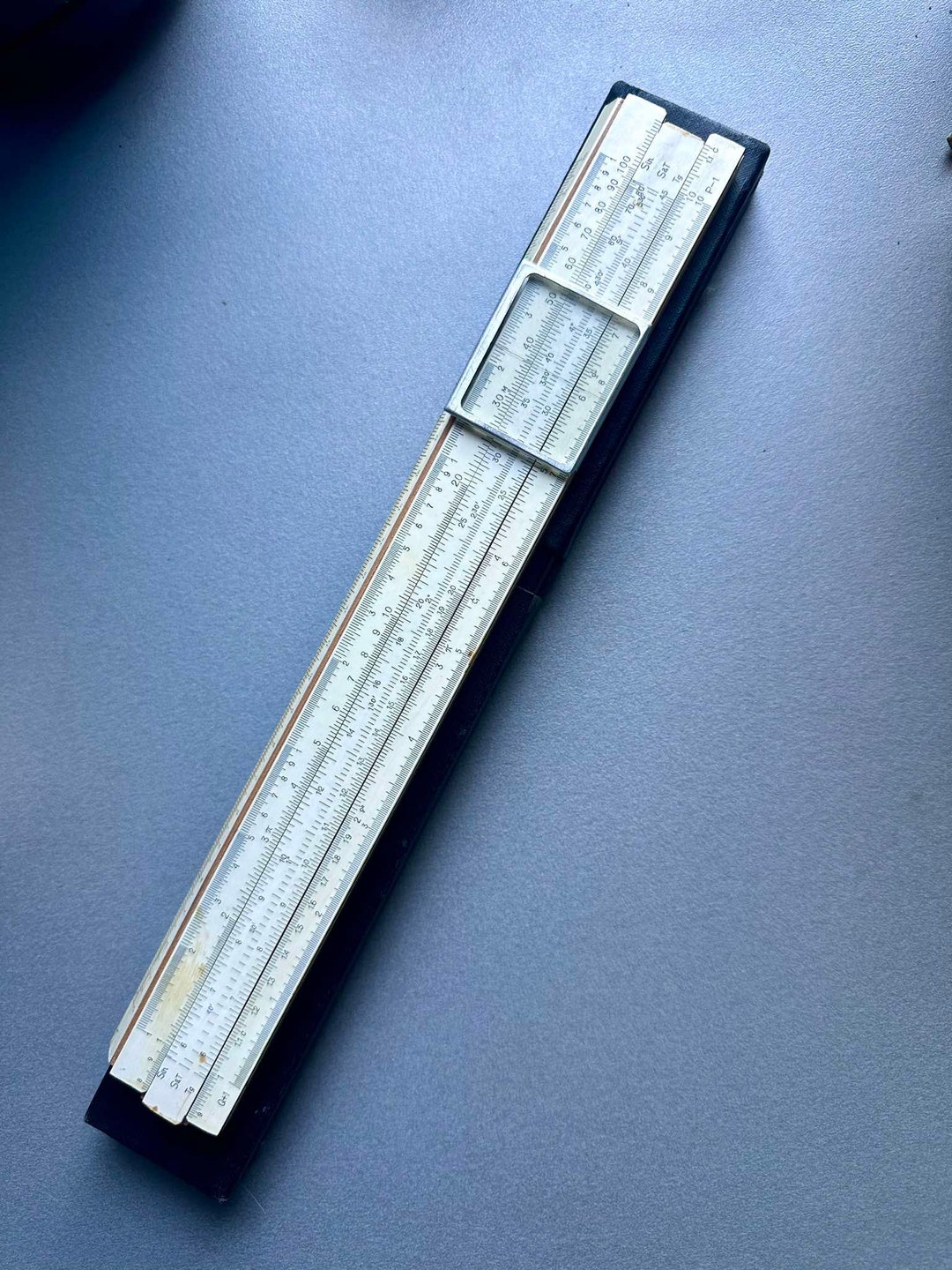 Vintage Logarithmic Scale 25cm Mathematics Engineering - Etsy