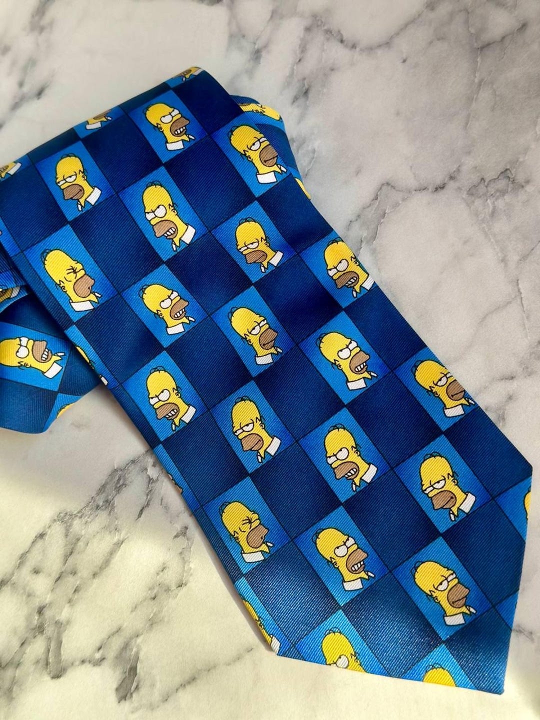 Vintage the Simpsons Tie 2000 Novelty Tie Homer Simpson Cartoon Neck ...