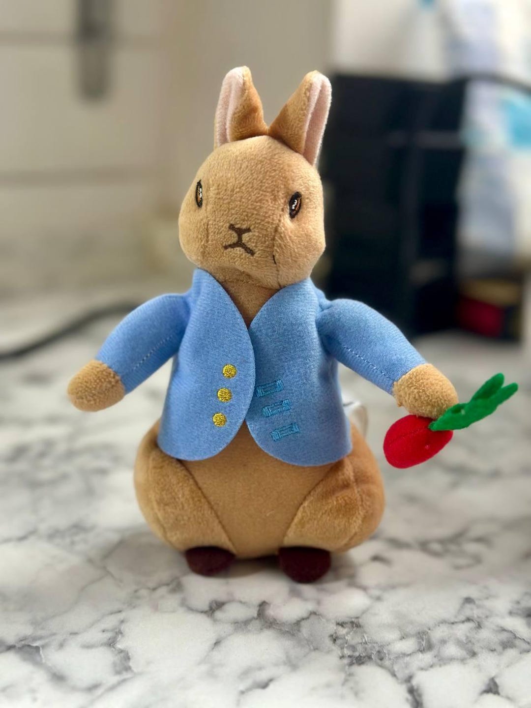 Peter Rabbit Plush Stuffed Bunny Beatrix Potter Cute Stuffed Animal Toy ...