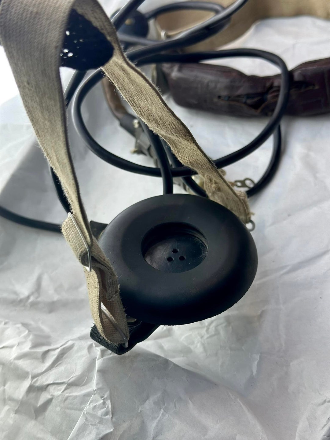 Laryngophone A Throat Microphone Contact Microphone / Aviation - Etsy