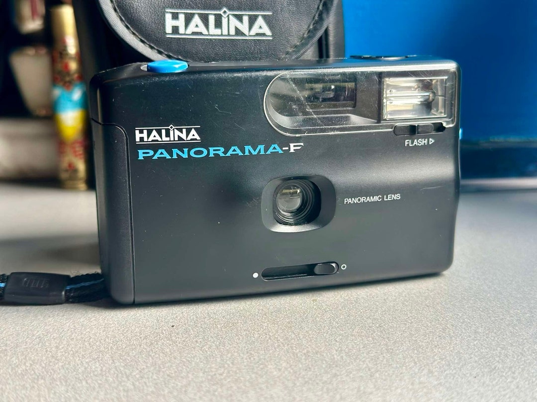 Halina Panorama Vintage Compact Camera 35mm Film With Panoramic Lens ...