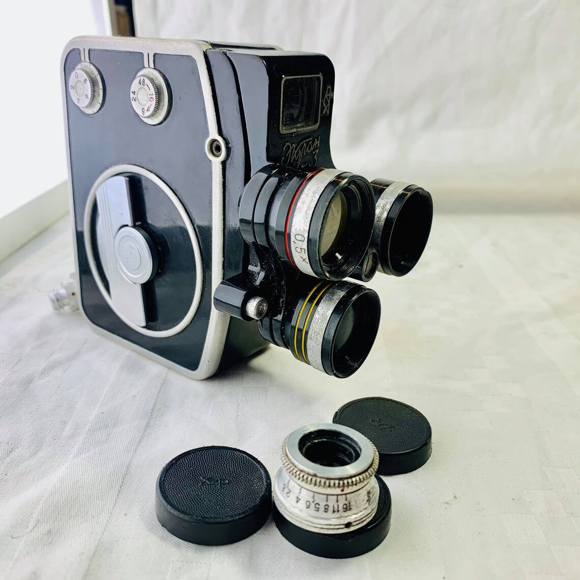 Vintage mini movie camera cinecamera EKRAN screen 8mm | Etsy