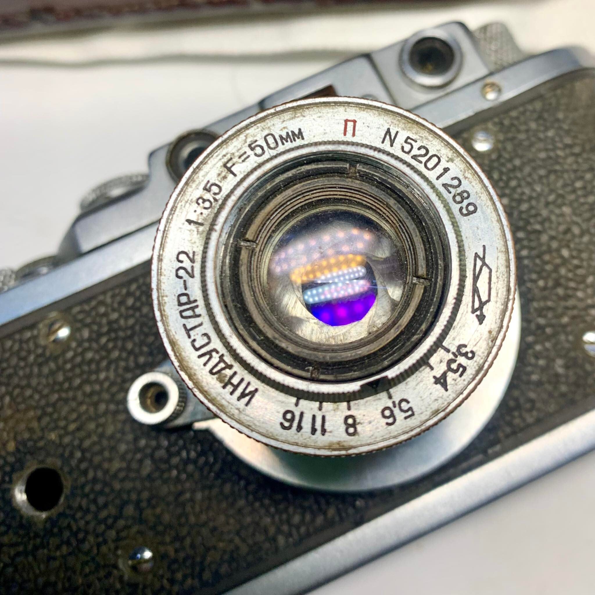 Zorki Vintage Soviet Camera 1950s for Decoration, Collection / 35mm ...