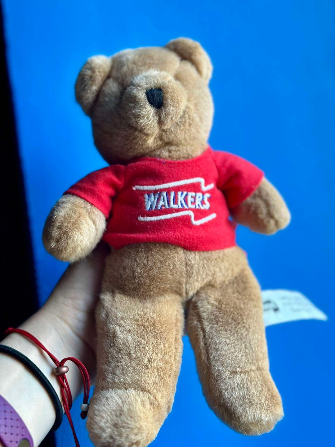 Walkers Limited Edition 50th Birthday Bean Bear Vintage Toy Plush ...