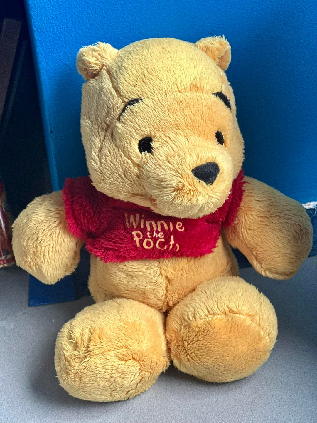 Stuffed Animals Posh Paws Disney Winnie the Pooh Plush Cuddly Toy - Etsy