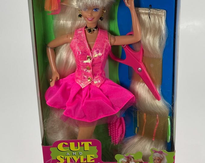 1994 (rare) Cut and Style Barbie - Etsy