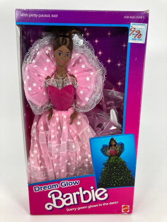 1985 Dream Glow Barbie African American Etsy