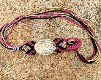 Macrame Belt With Shells - Etsy