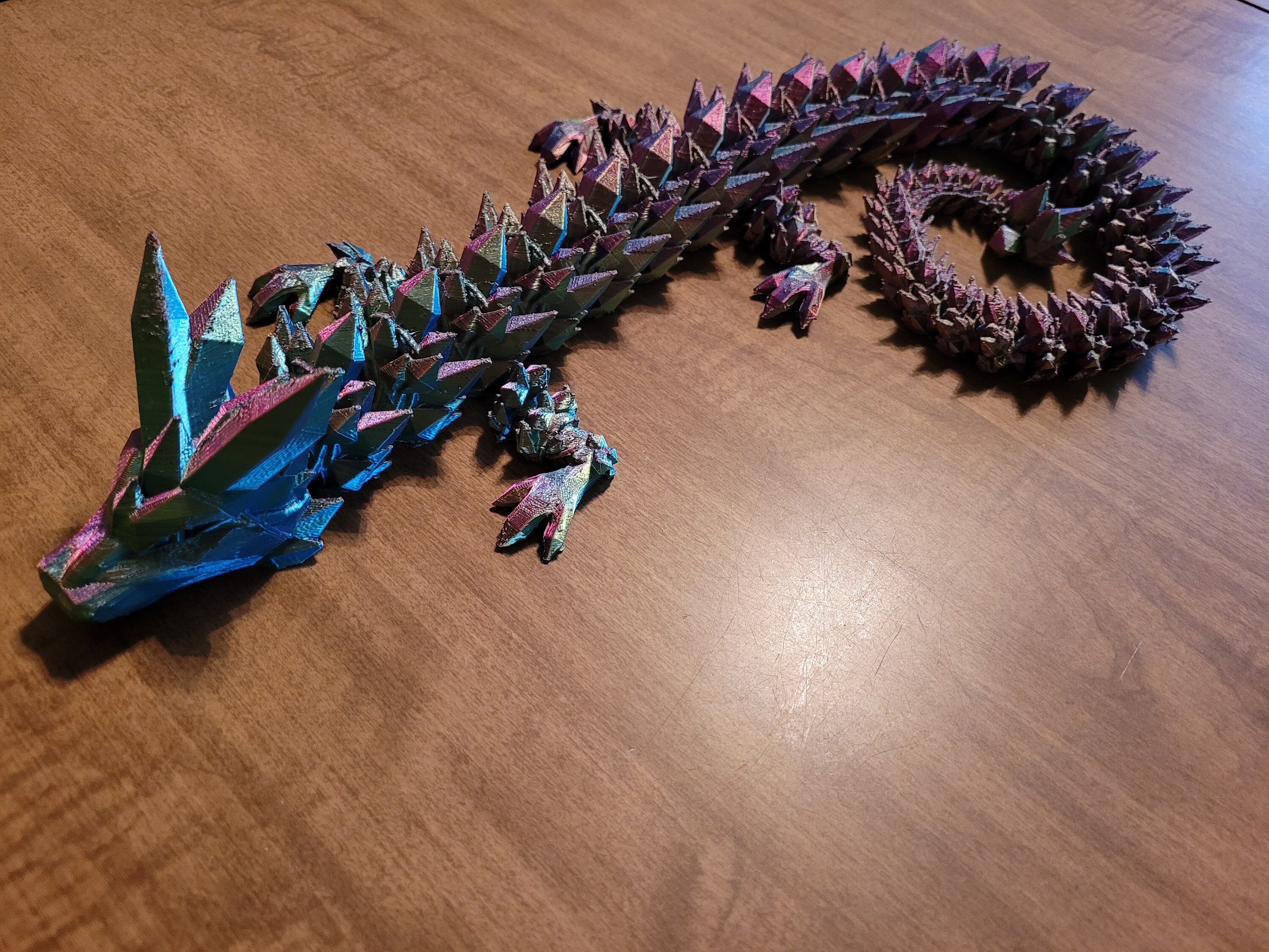 Giant Crystal Dragon Cinderwing3d Authorized Seller, Articulated 3D ...