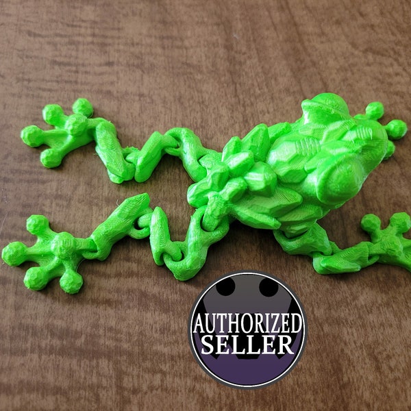 Articulated Frog Stl - Etsy
