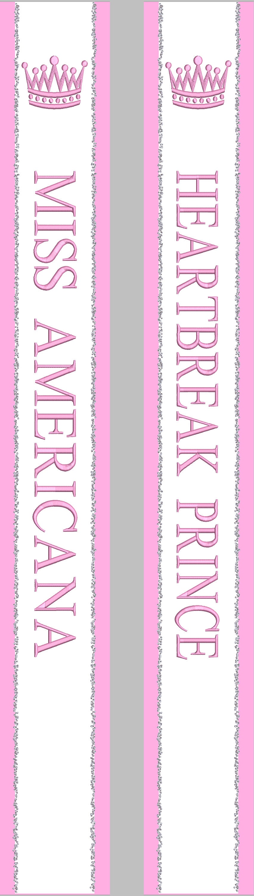 Miss Americana /heartbreak Prince Taylor Swift Inspired Sash - Etsy