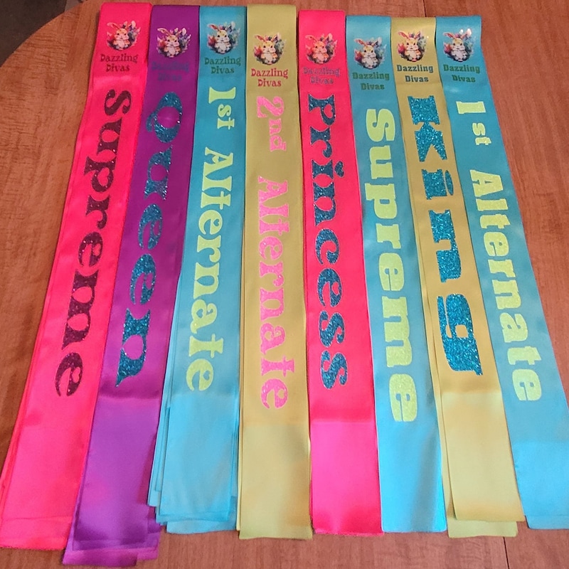 Pageant Sash - Etsy