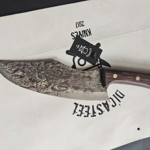 Chef Knife With Octopus Engraving. Strength, Beauty, Precision Dive ...