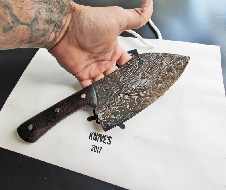 Soulful Slice Unveil Passion in Every Cut With Our Serbian Cleaver ...