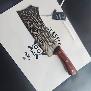 Embrace the Culinary Heritage Cleaver Butcher Knife With Celts Roots ...