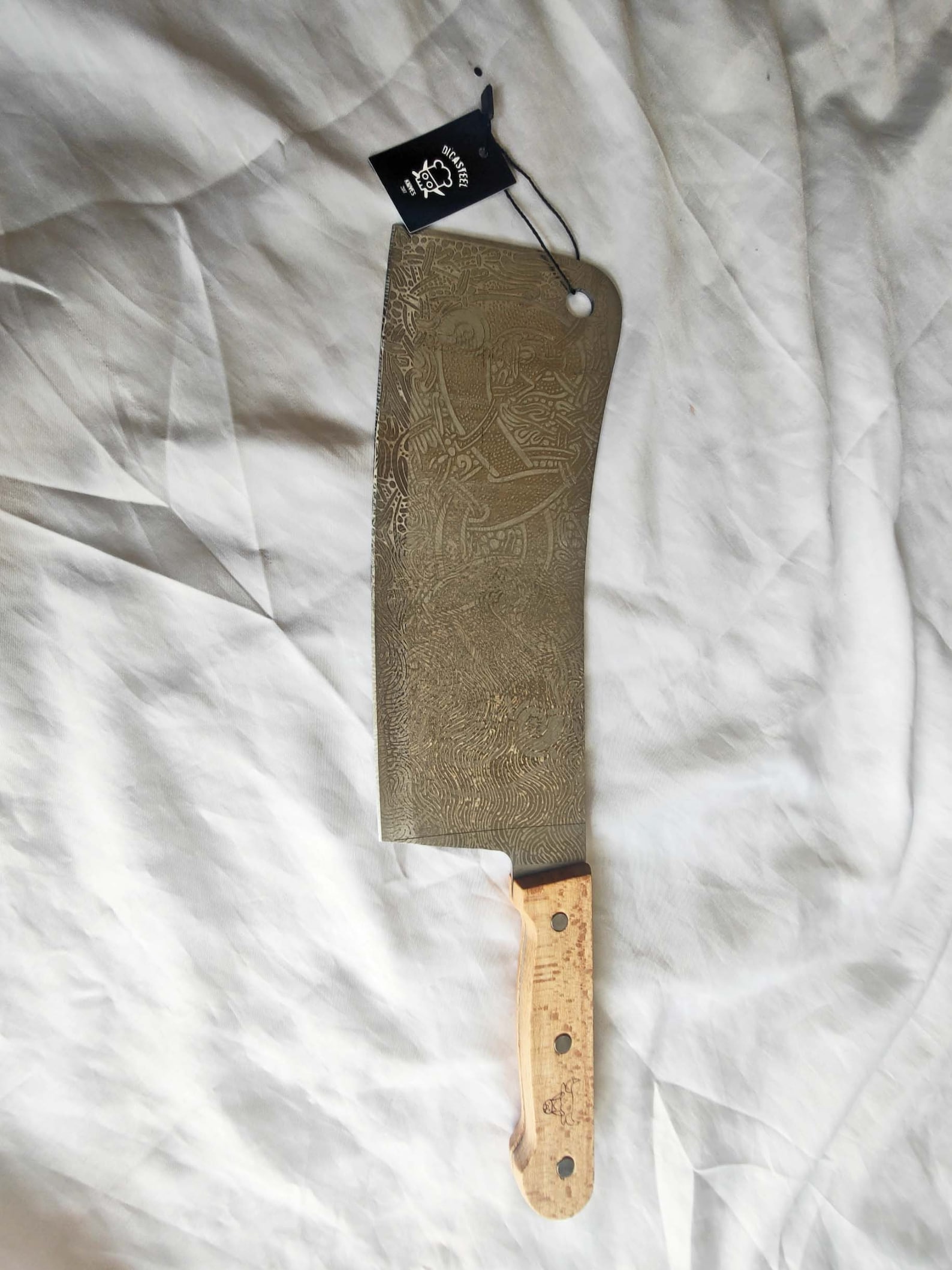 Cuchillo Cleaver de 10 pulgadas Cammin Casket de Di'Casteel - Etsy México