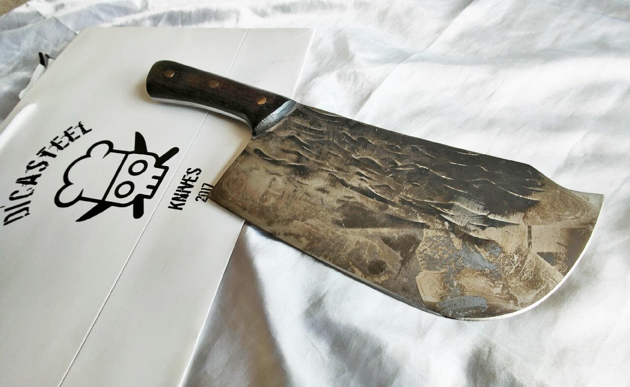 Unique Cleaver Knife Viking Style by Di'casteel - Etsy