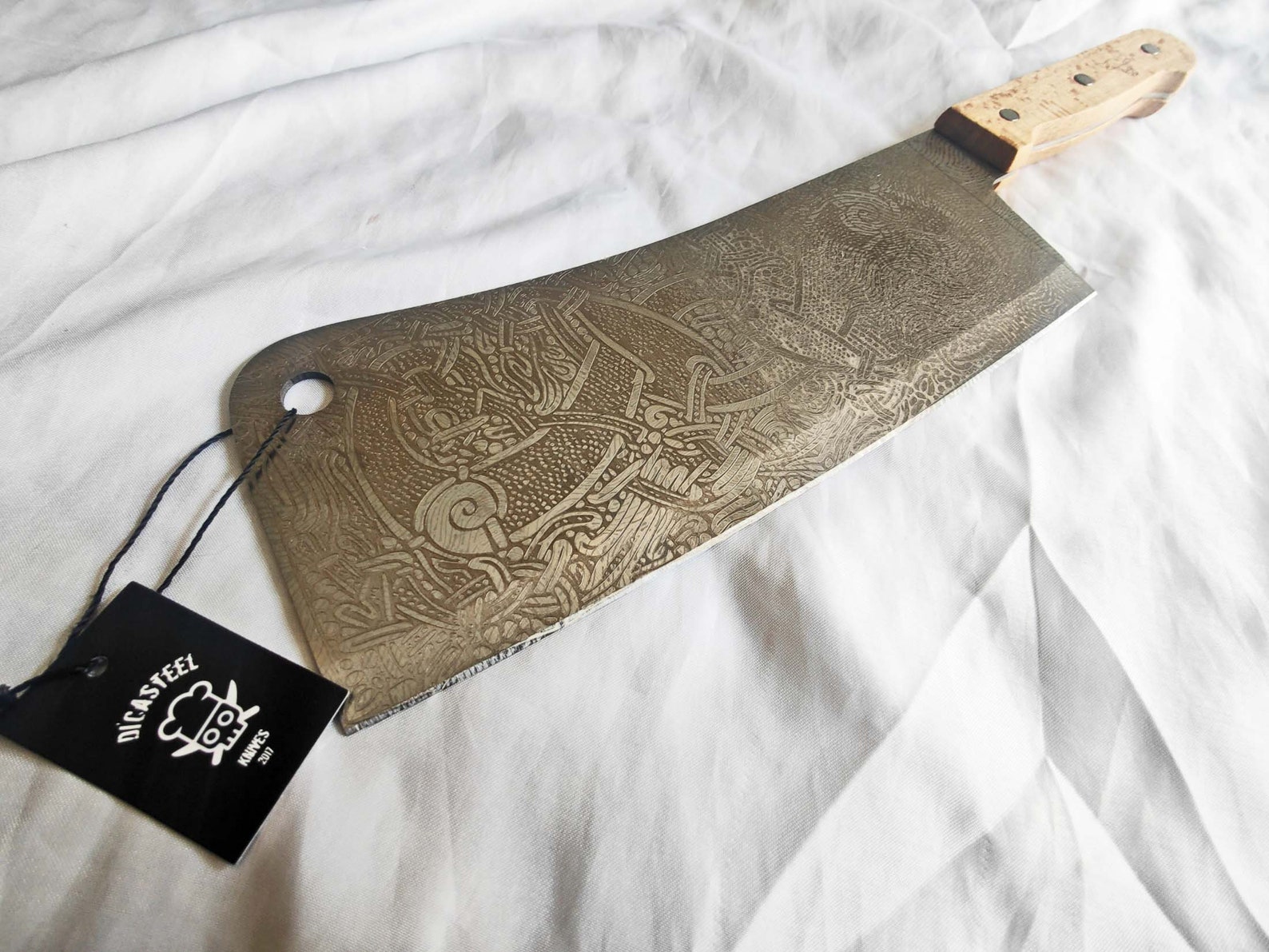 Cuchillo Cleaver de 10 pulgadas Cammin Casket de Di'Casteel - Etsy México