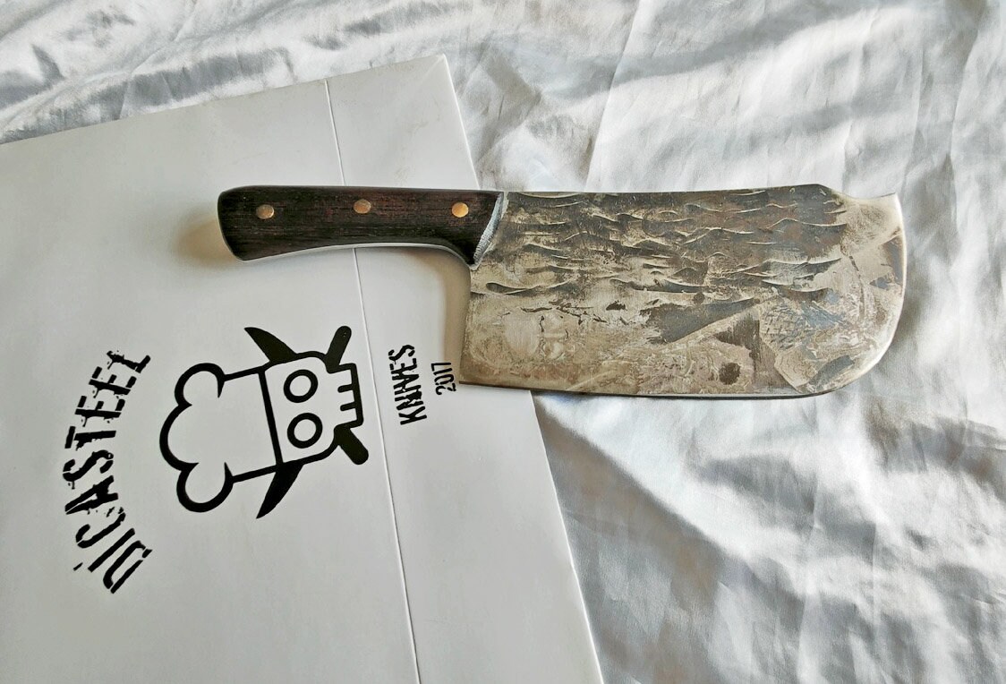 Unique Cleaver Knife Viking Style by Di'casteel - Etsy