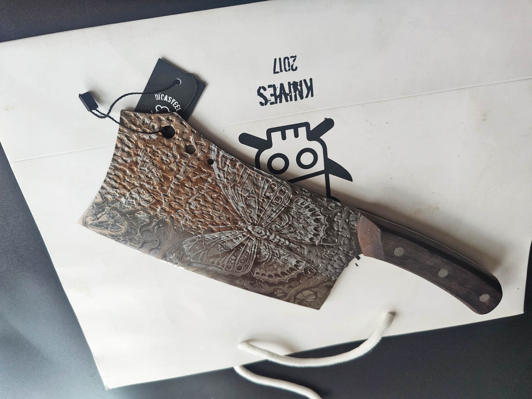 Whispers of Wings Culinary Magic With Our Forged Cleaver Knife ...