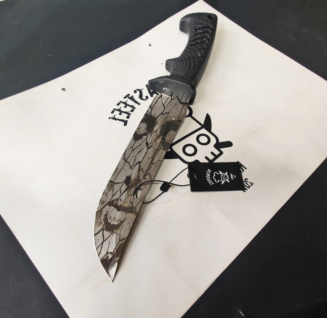 Hunting Knife With "patience" Engraving - Where Virtue Meets Adventure ...