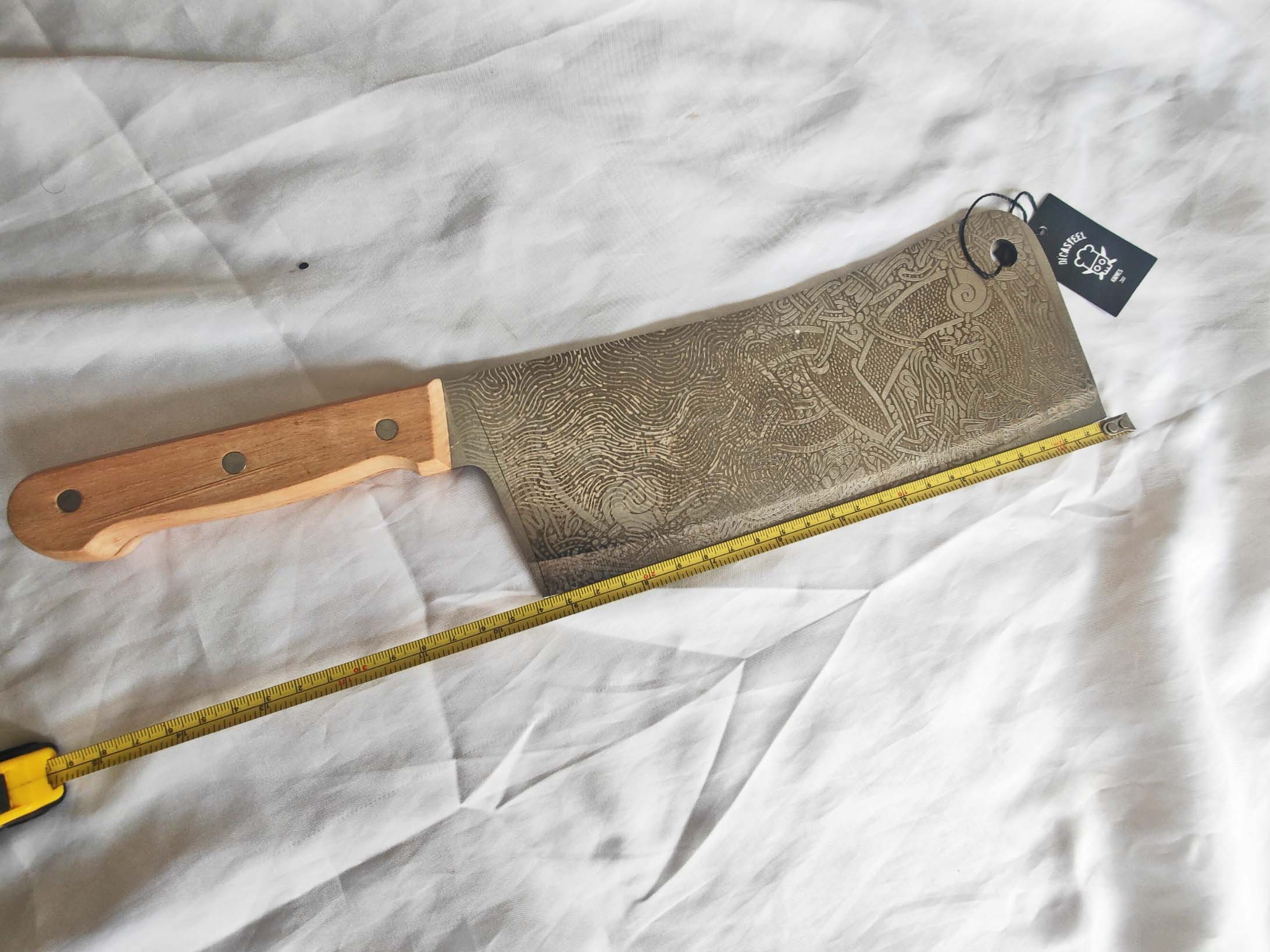 Cleaver Knife 10 Inch Cammin Casket by Di'casteel - Etsy