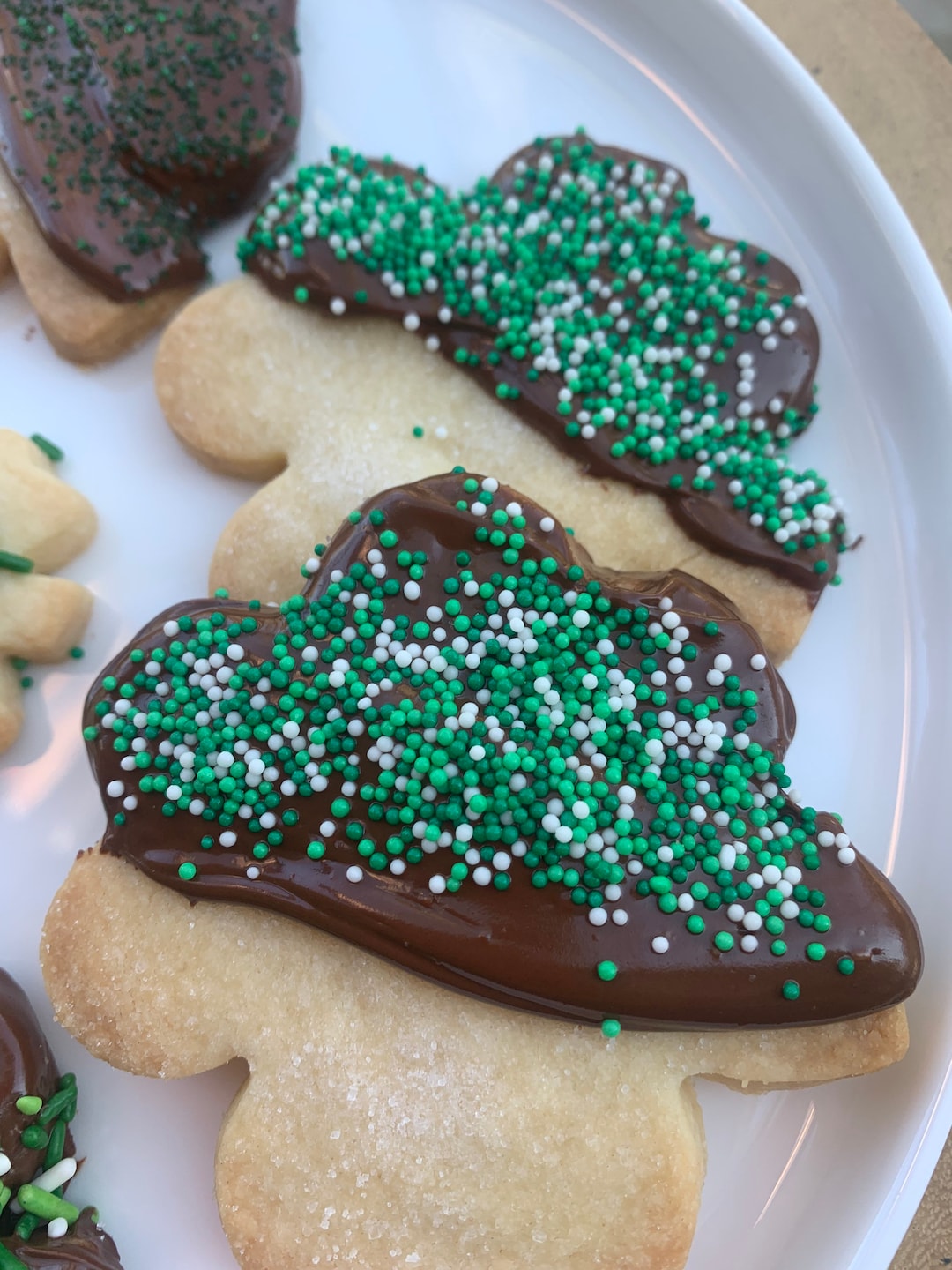 Large Shamrock Butter Shortbread Cookies - Etsy
