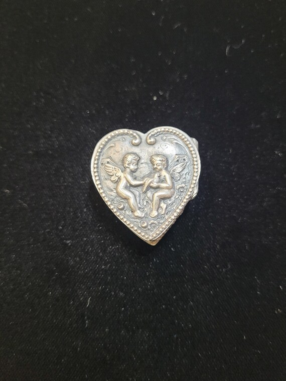 Gorgeous 800 silver heart - Gem