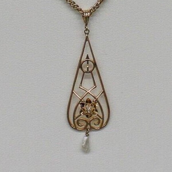 Antique Lavalier - Etsy