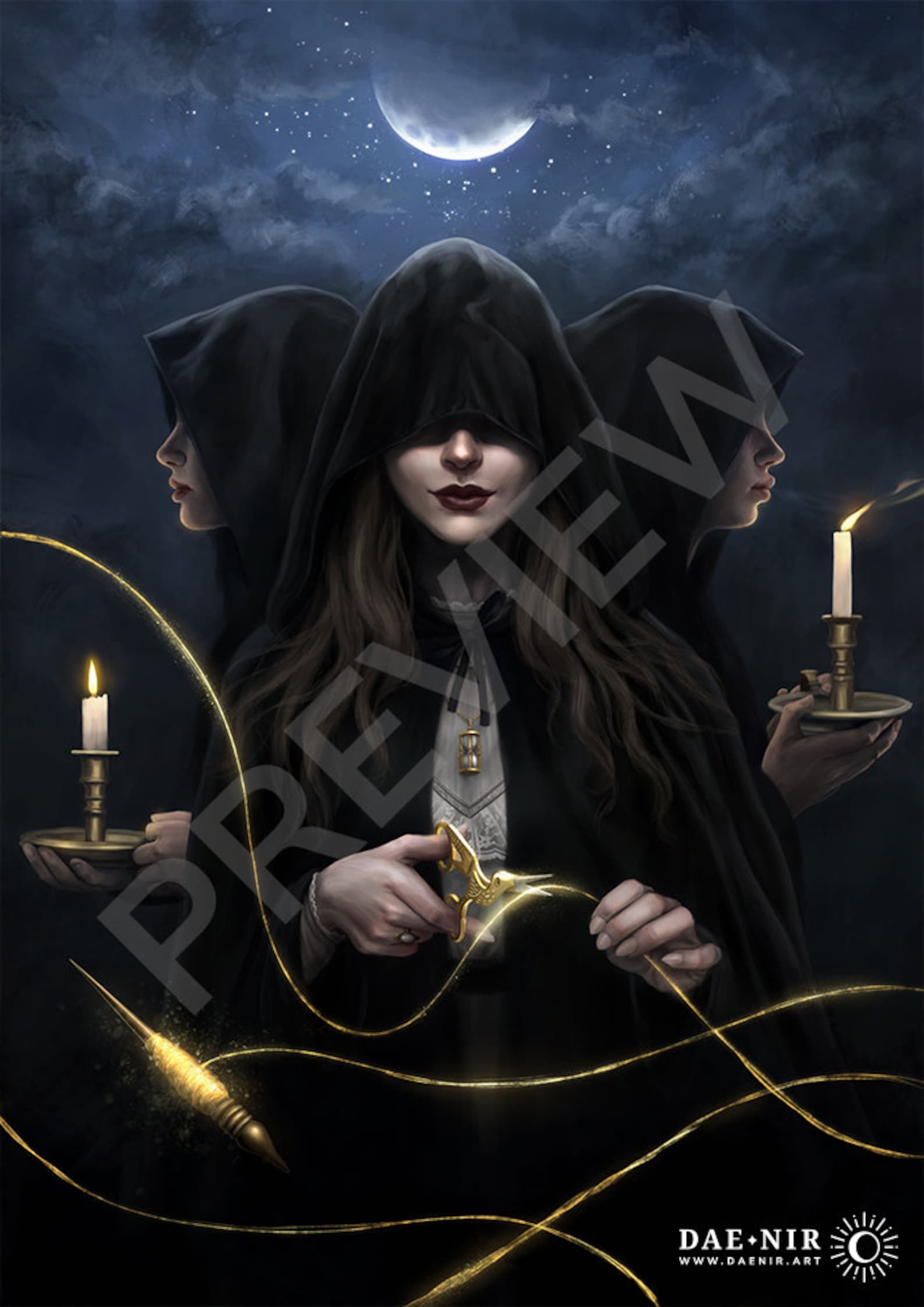 Slavic Mythology Gods and Demons / original art / Fantasy | Etsy