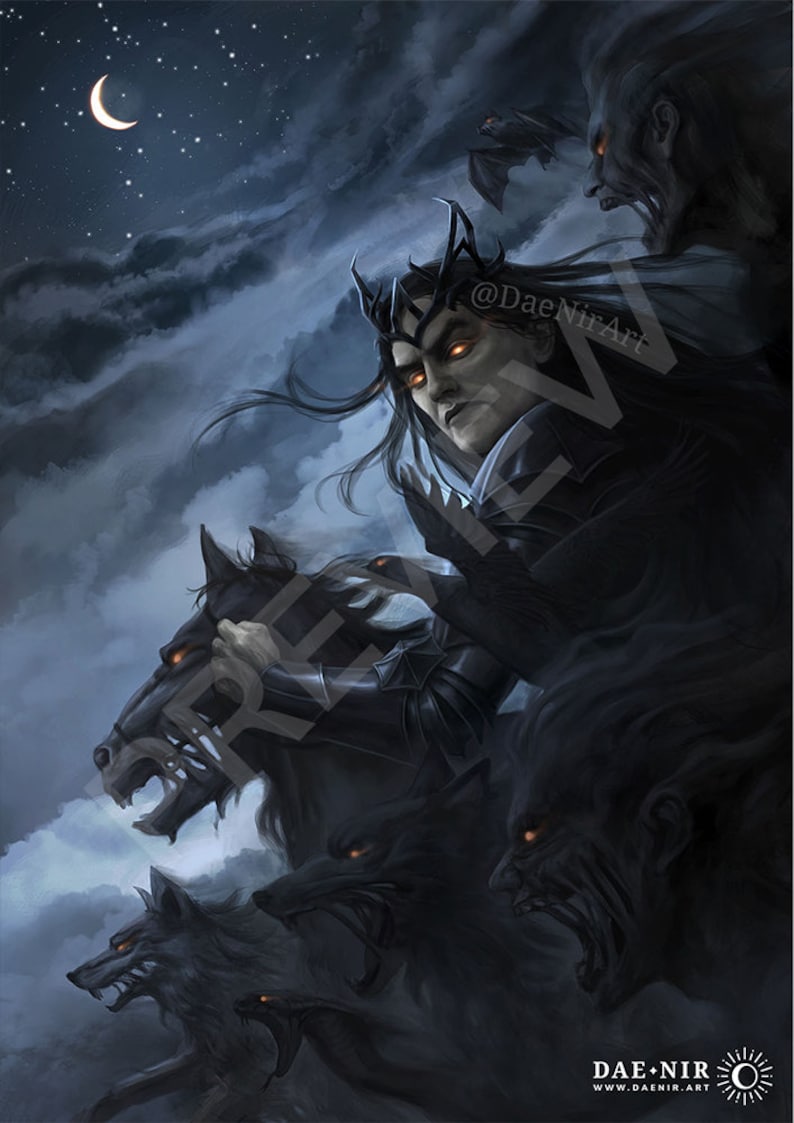 Slavic Mythology Gods and Demons / Original Art / Fantasy - Etsy