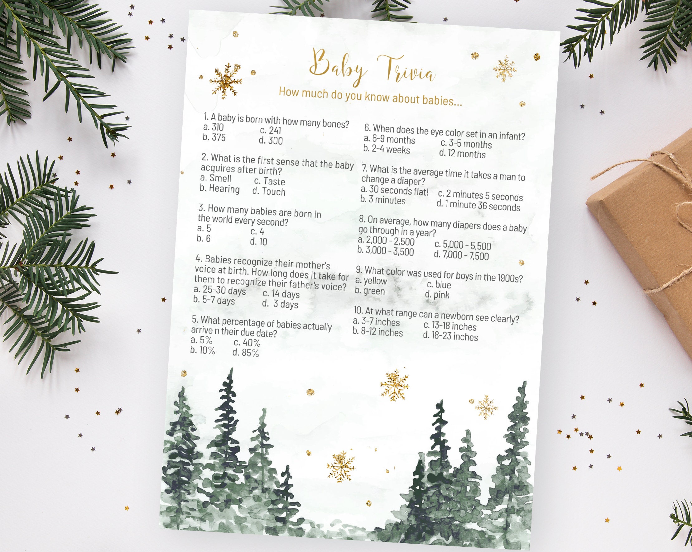 Editable Winter Baby Shower Games Bundle. Baby It's Cold - Etsy