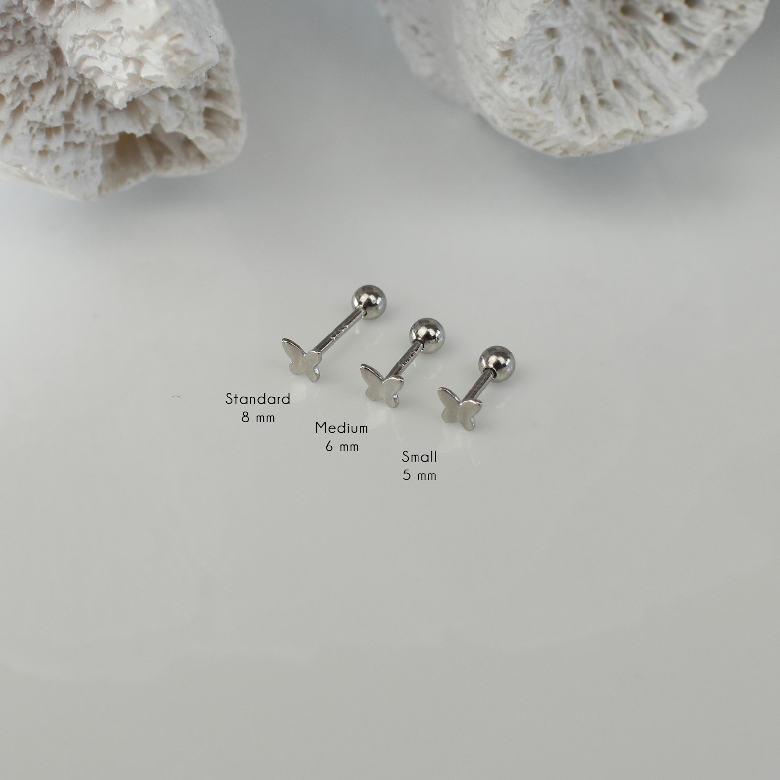 Butterfly Piercing Gold * Helix Piercing * Gold Conch Piercing ...