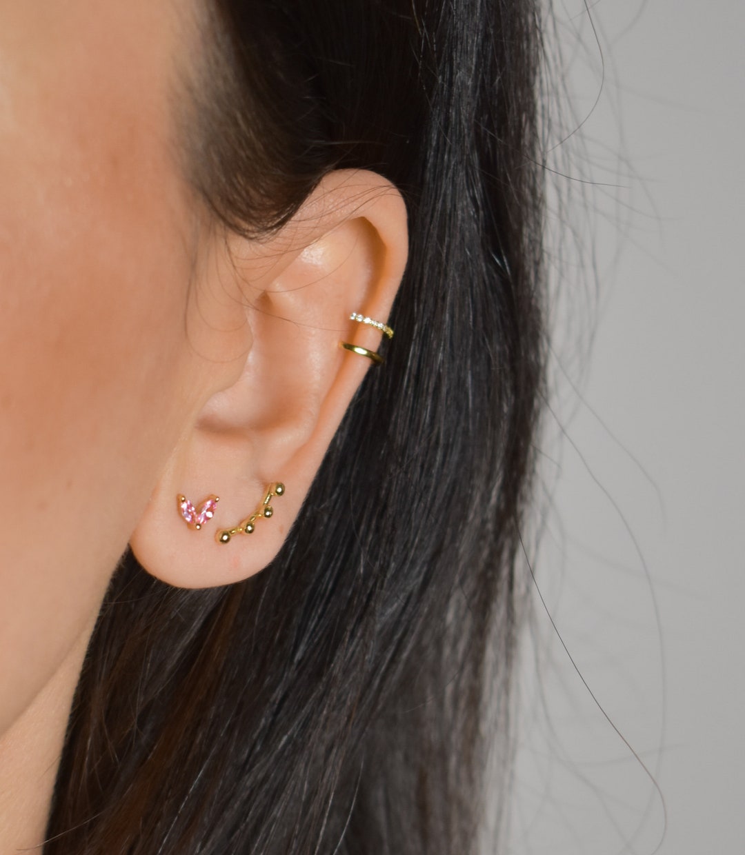 Ear Climber Balls * Ear Climber Gold * Golden Balls * Ear Climber Mini ...