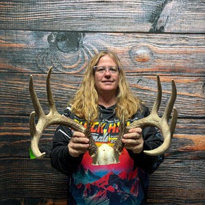 Trophy Wild 10 Point Whitetail Deer Rack Antler Mount Horn Head Unique ...