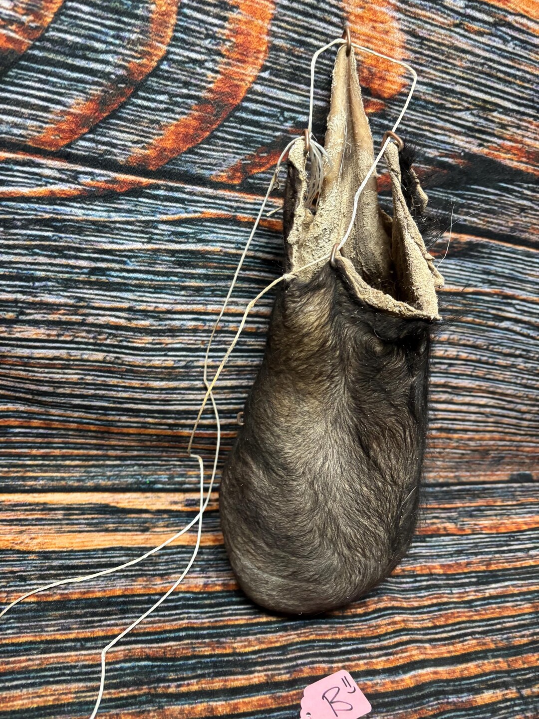 XXXL BULL Scrotum Oddities HUGE Ball Bag Unique Gift Odd Nut Sack Black ...