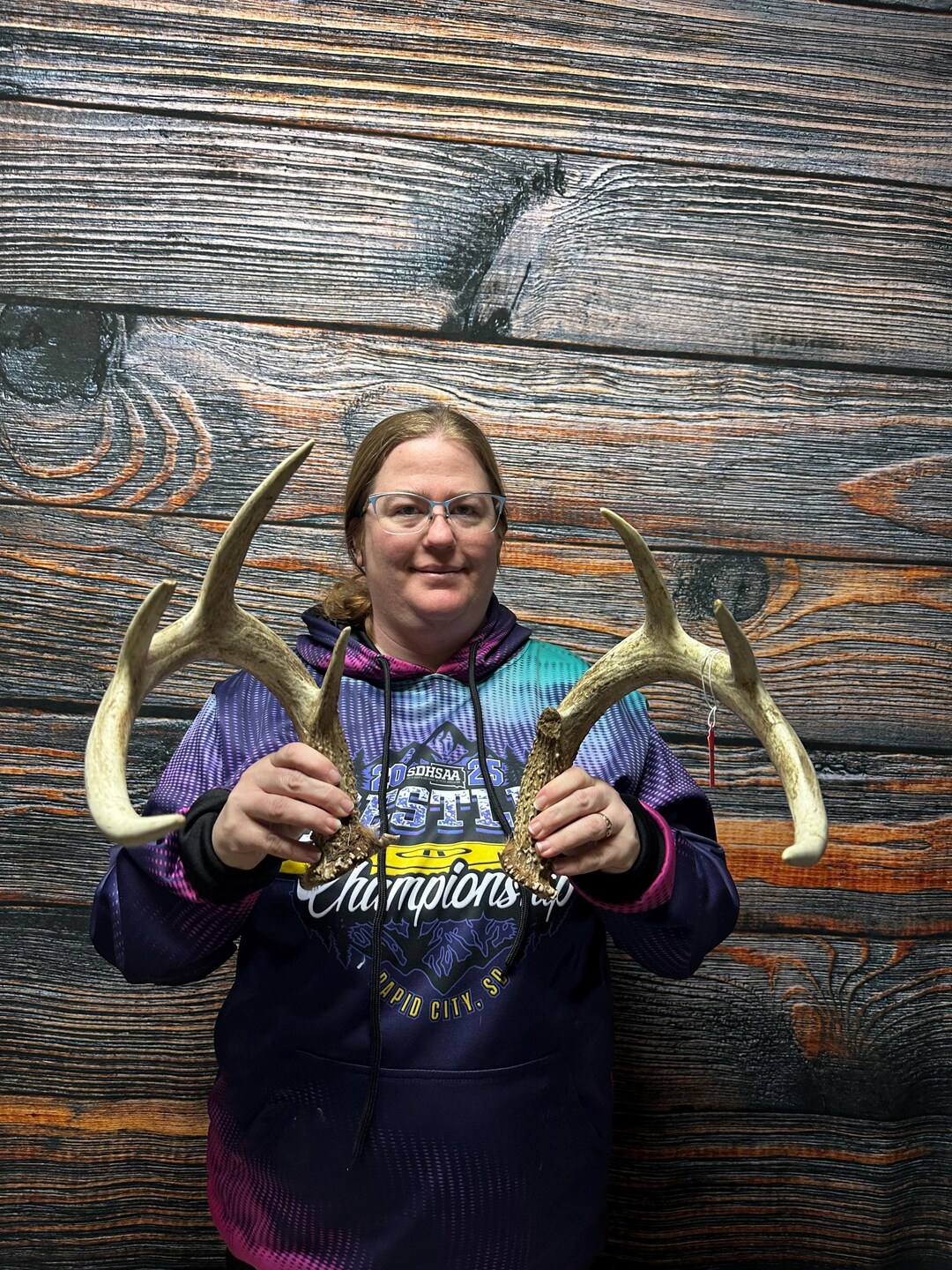 Wild 7 Point Whitetail Deer Cut off Antler Rattling Horn Unique ...