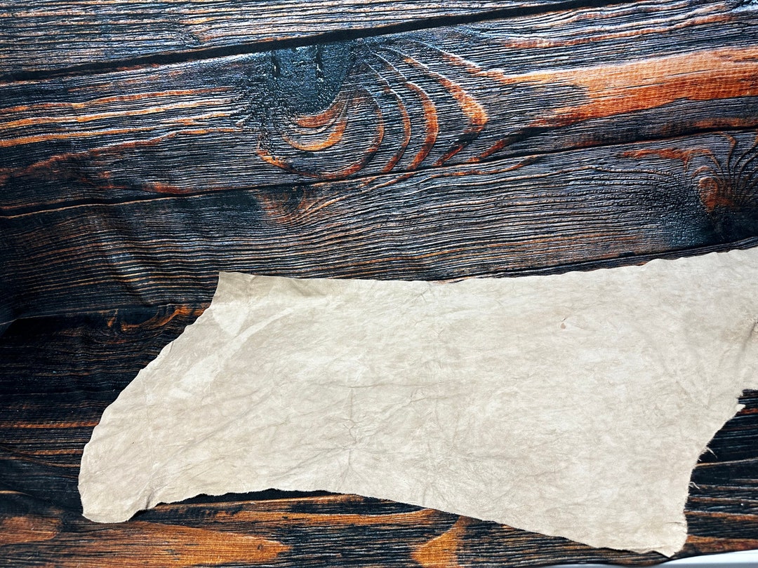 Real Leather Tanned Split Cow? She Shed Man Cave Western Log Cabin ...