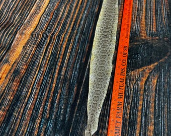 REAL Rattlesnake Skin Prairie Rattler Hide Soft Tanned Bow Wrap Blank ...