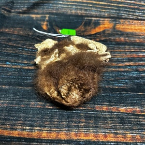 Soft Tan Buffalo Scrotum Real Bison Ball Bag Oddity Nutsack Gag Gift ...