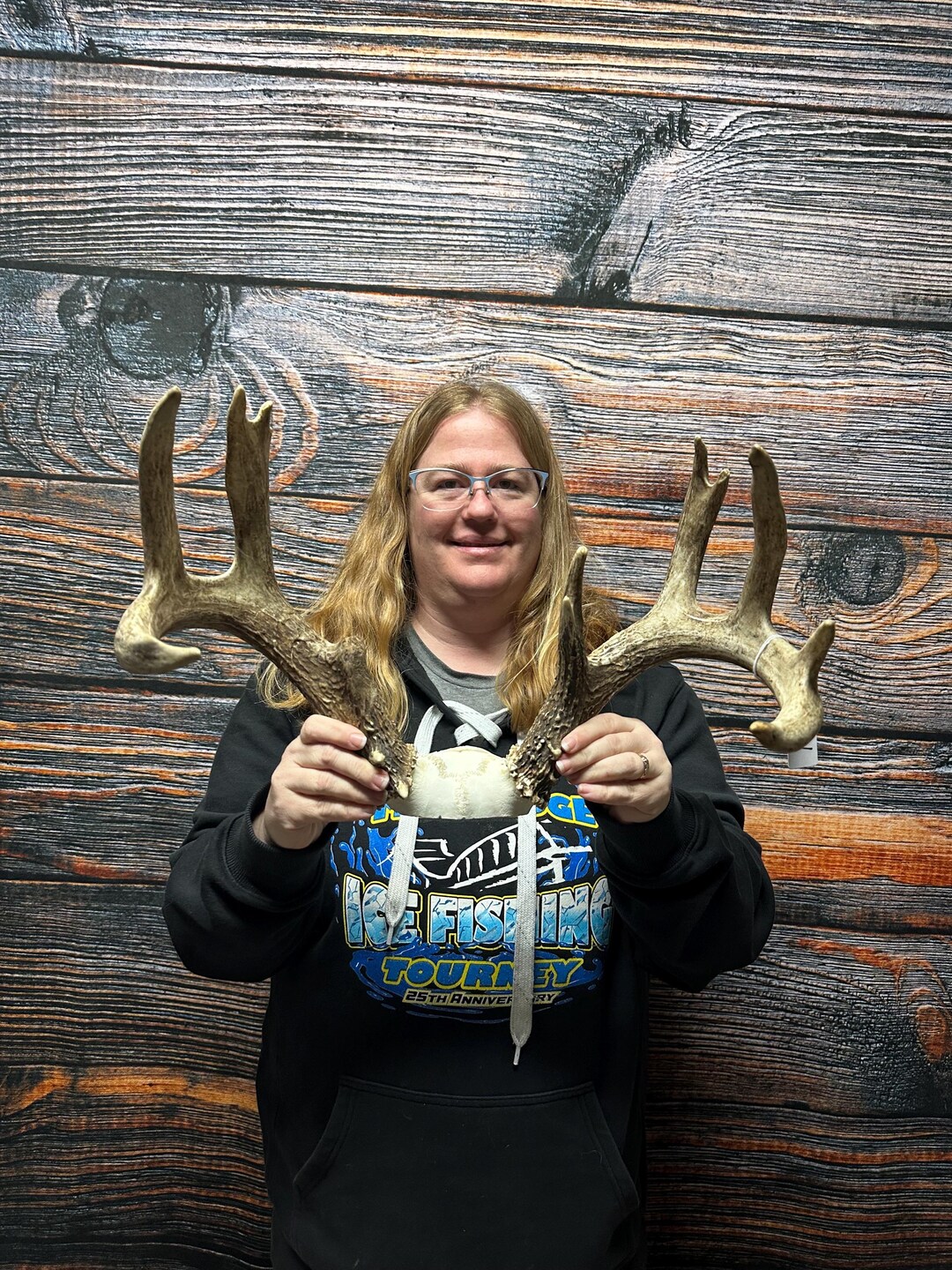 Trophy Wild 10 Point Whitetail Deer Rack Antler Mount Horn Head Unique ...