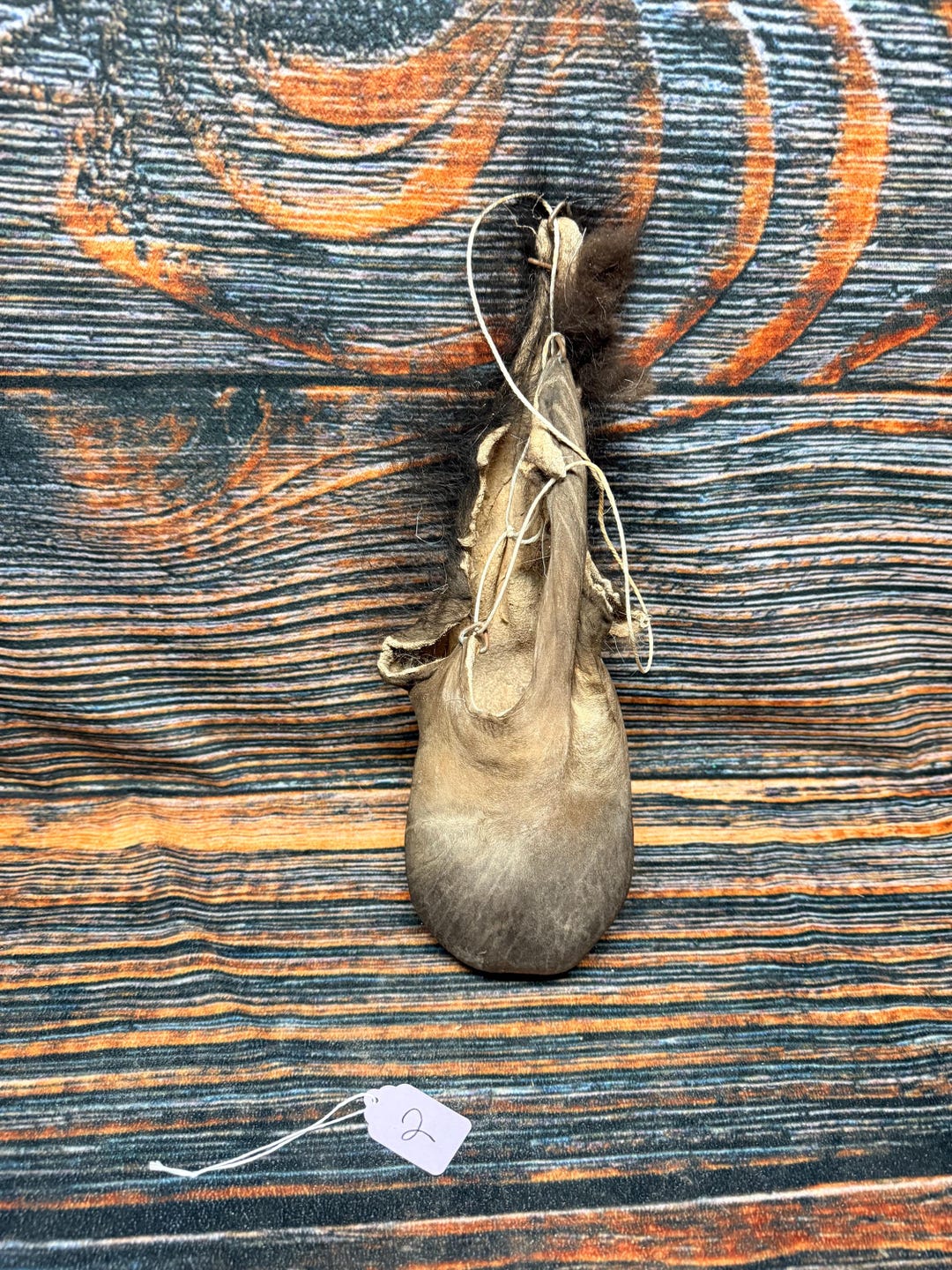 Buffalo Scrotum Real Bison Ball Bag Oddity Nutsack Gag Gift Winter Bag ...