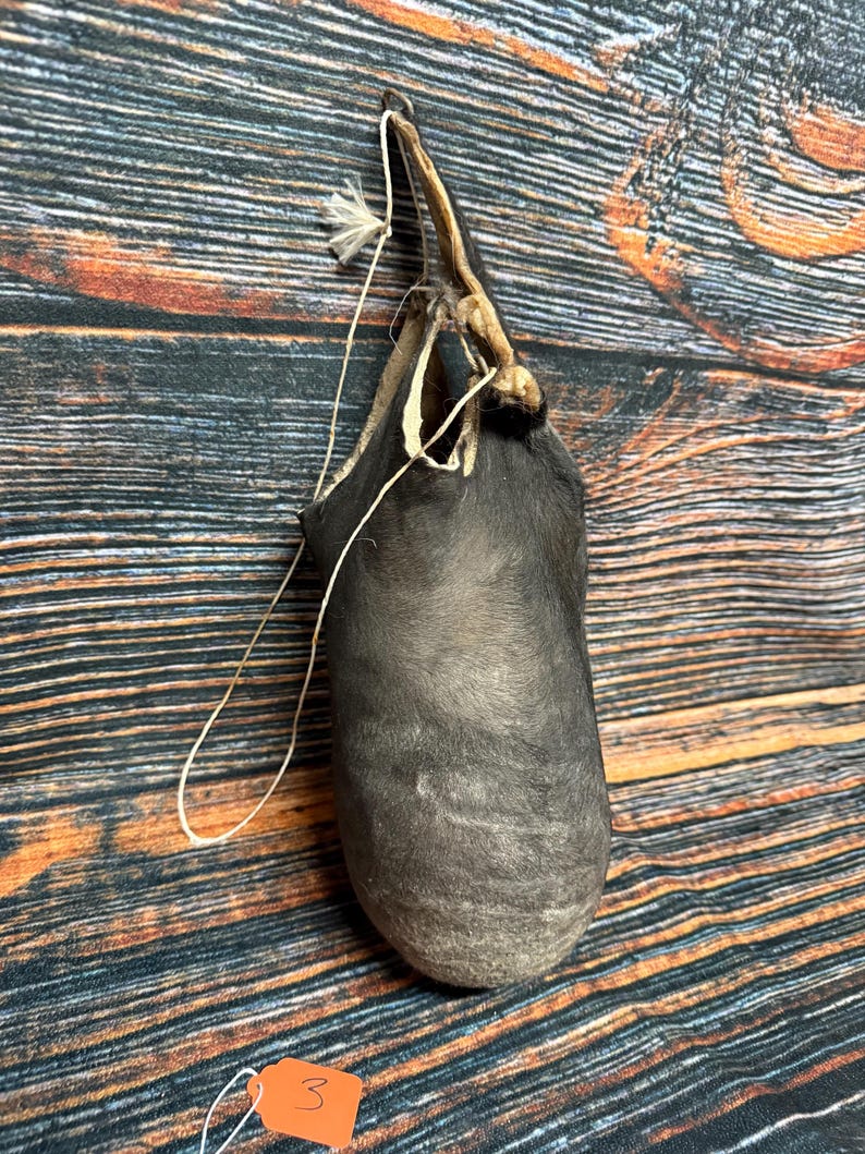 XXXL BULL Scrotum Oddities HUGE Ball Bag Unique Gift Odd Nut Sack Black ...