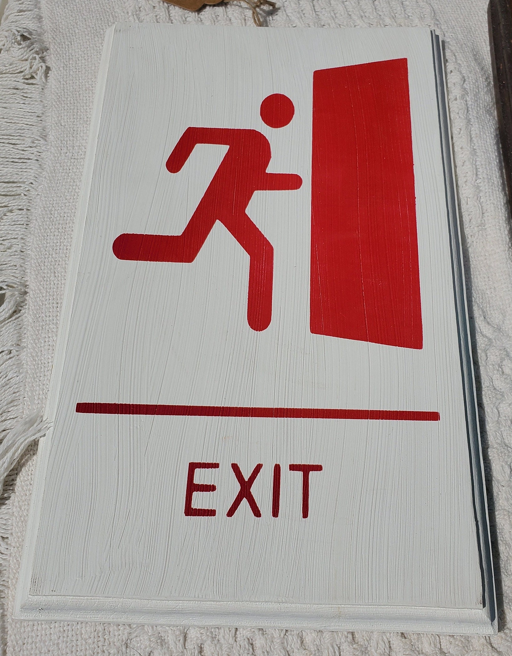 Emergency Exit Small Decor Sign - Etsy