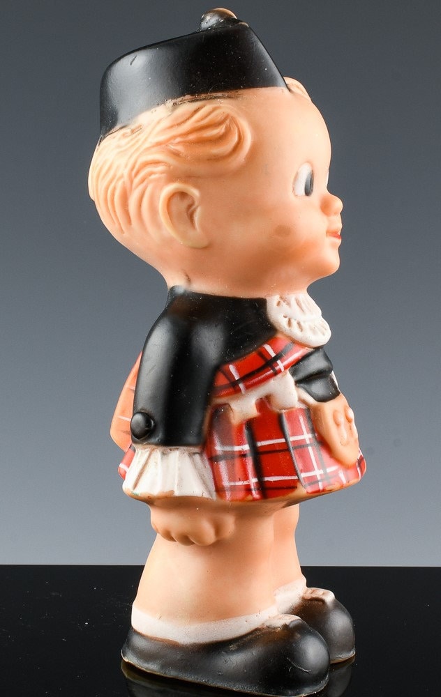 Rare Vintage 1960s Combex Scottish Kilt Welsh Bagpipe Boy - Etsy